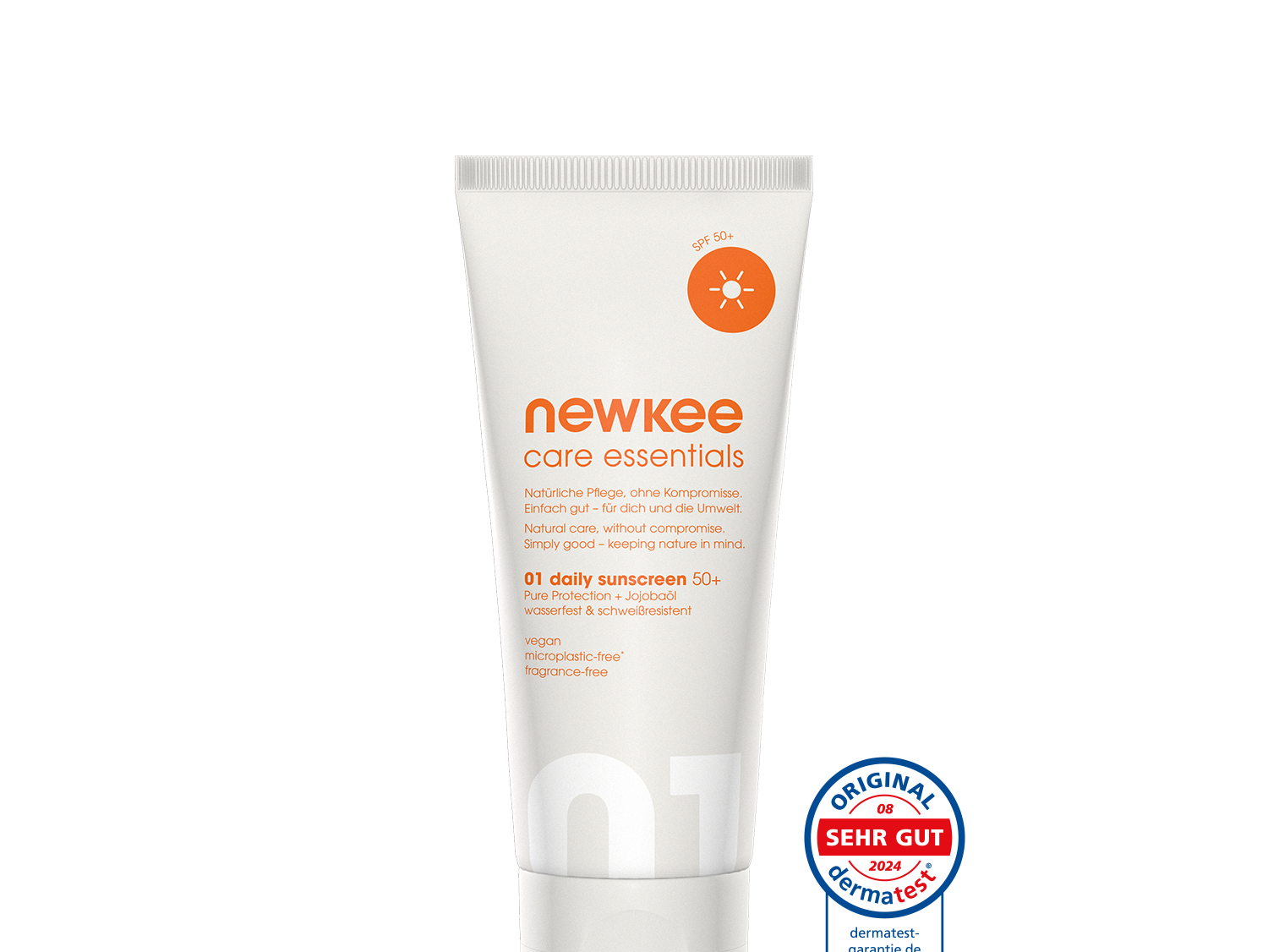 newkee daily sunscreen 50+ | Vegane Sonnencreme ohne Duft